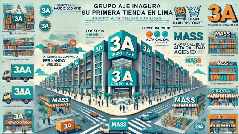 Descubre la nueva tienda 3A del Grupo AJE en Lima: alta calidad a ...